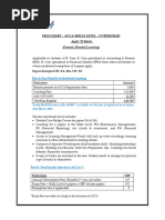 VIFHE ACCA Course Fees and Policies | PDF | Payments | Fee