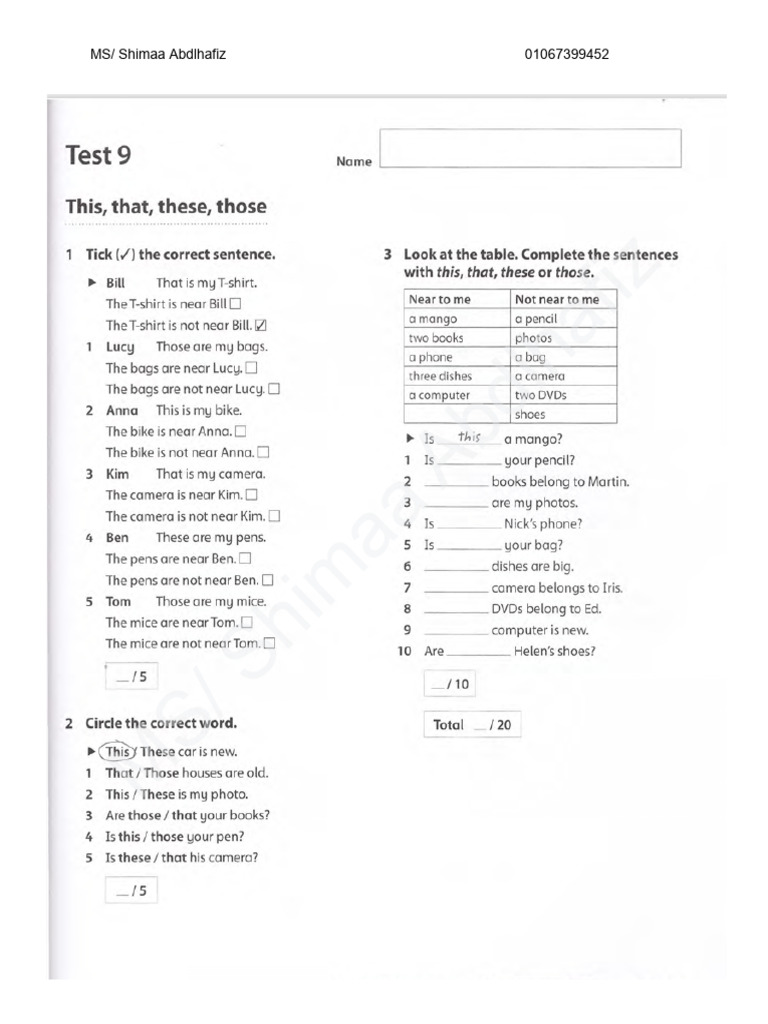 Class 5 B | PDF