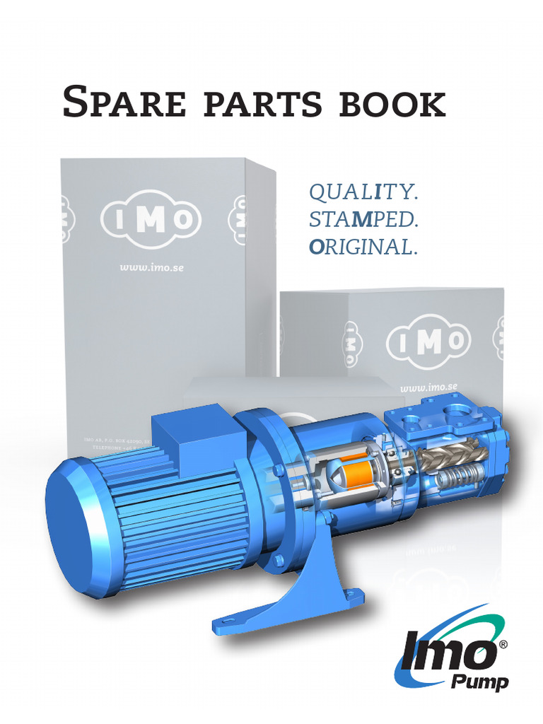 Imo Pumps | PDF | Pump | Bearing (Mechanical)