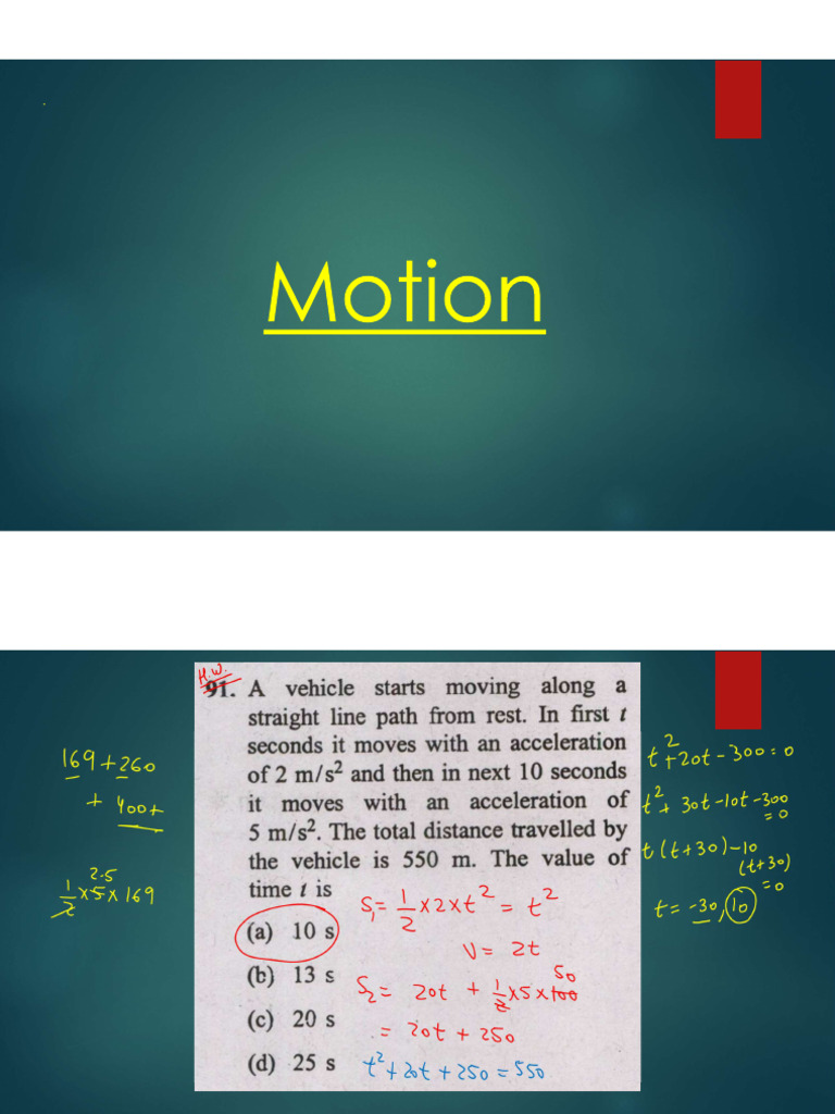 Motion Part 3 Pdf