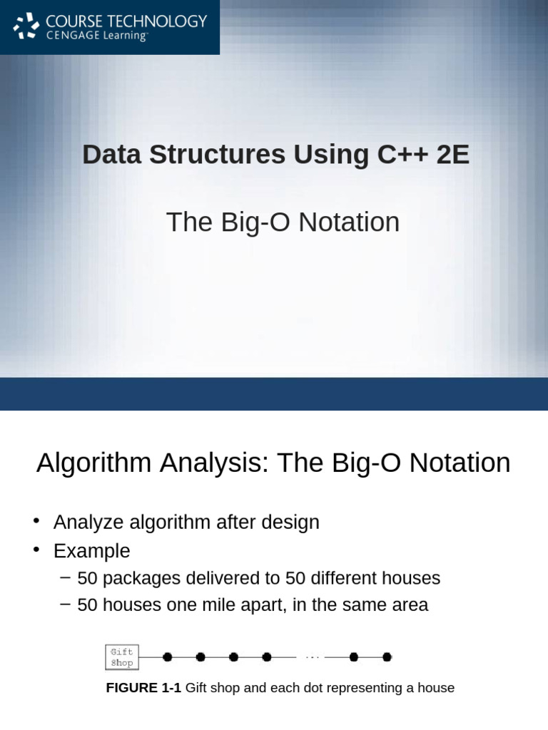Ch1 - The Big-O Notation | PDF | Computer Science | Algorithms