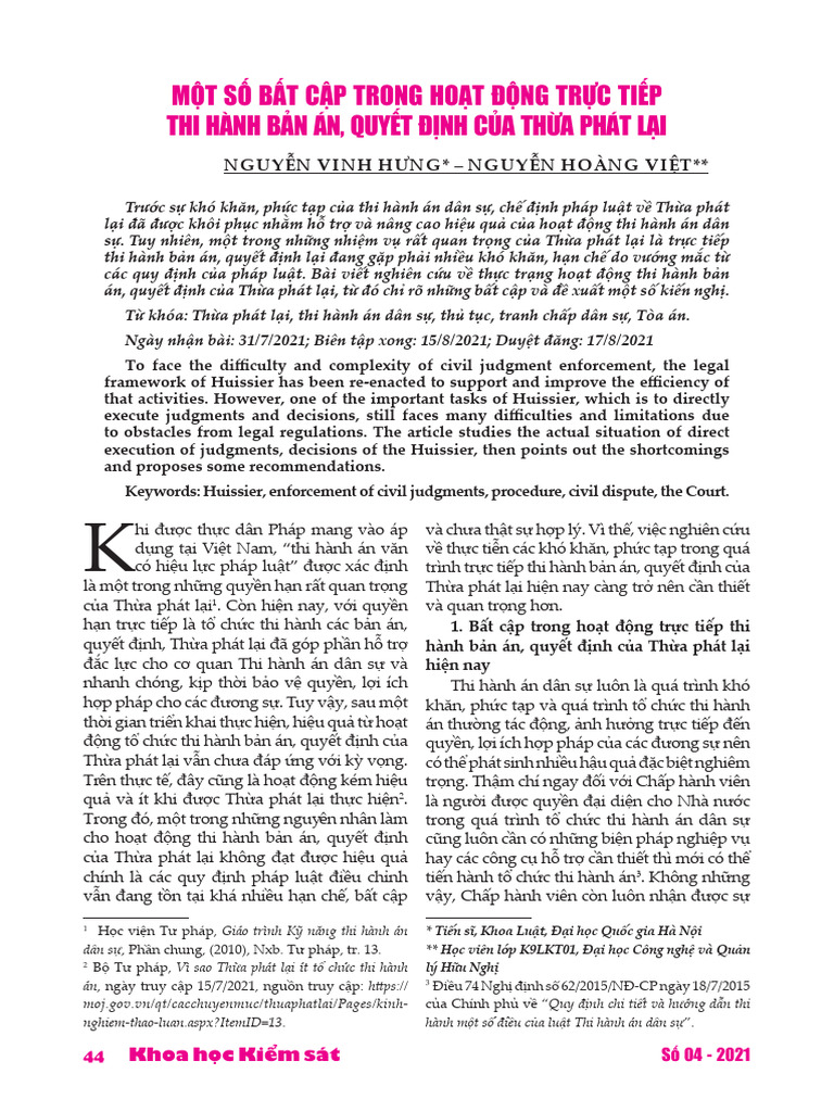 TCKHKS+So+04.2021 Nguyen+Vinh+Hung+ +Nguyen+Hoang+Viet | PDF