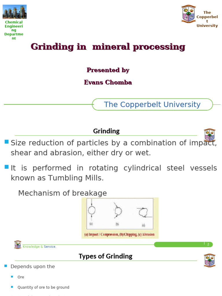 MT 520 Mineral Processing - Grinding | PDF | Mill (Grinding) | Materials