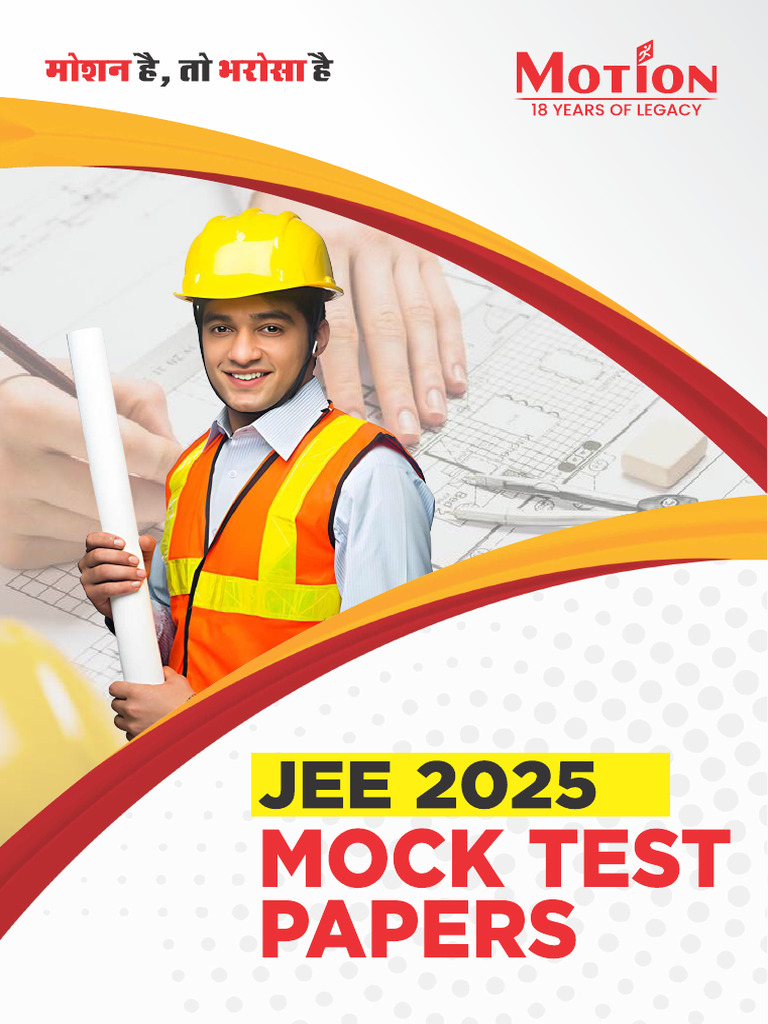 JEE Main Mock Test and Sample Paper 2025 PDF 1 | PDF