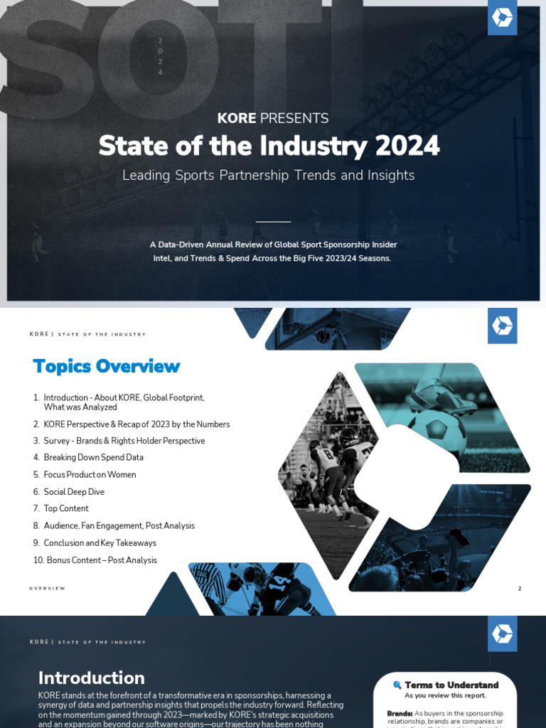 KORE SOFTWARE - State of The Sponsorship Industry 2024 | PDF | Brand | Sponsor (Commercial)