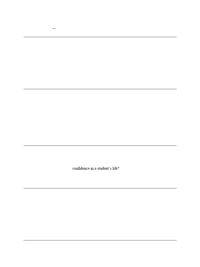 Worksheet-Self Manament skills-II | PDF
