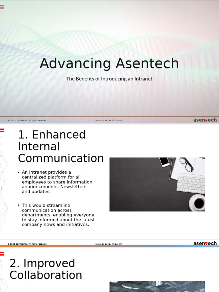 Advancing Asentech With Intranet | PDF | Computing | Cyberspace