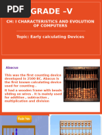 Early Calculating Devices | PDF