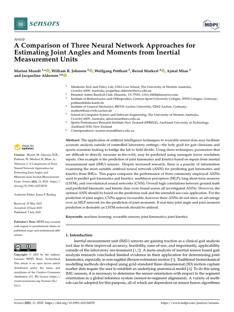 A Comparison of Three Neural Network Approaches For | PDF | Computational Neuroscience | Machine ...