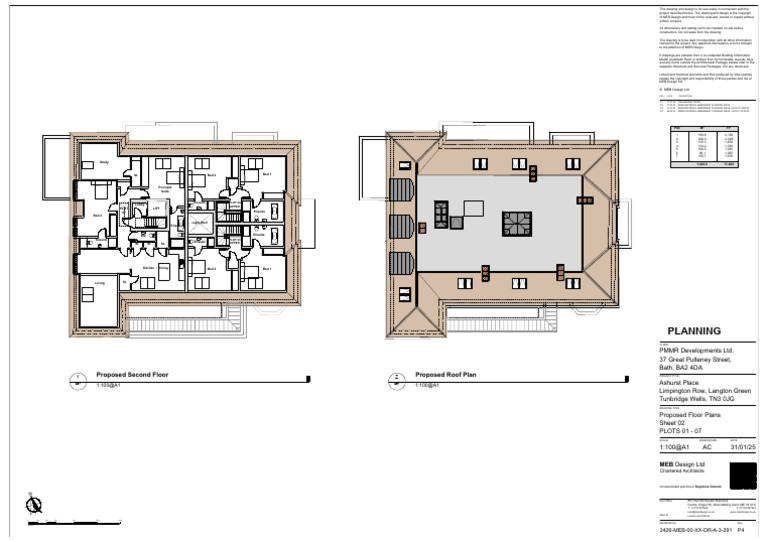25 00917 FULL-Proposed Floor Plans Sheet 02-4598805 | PDF