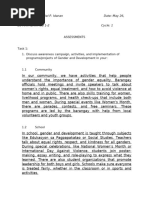 Vawc Activities | PDF