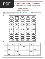 Senior KG Worksheets | PDF