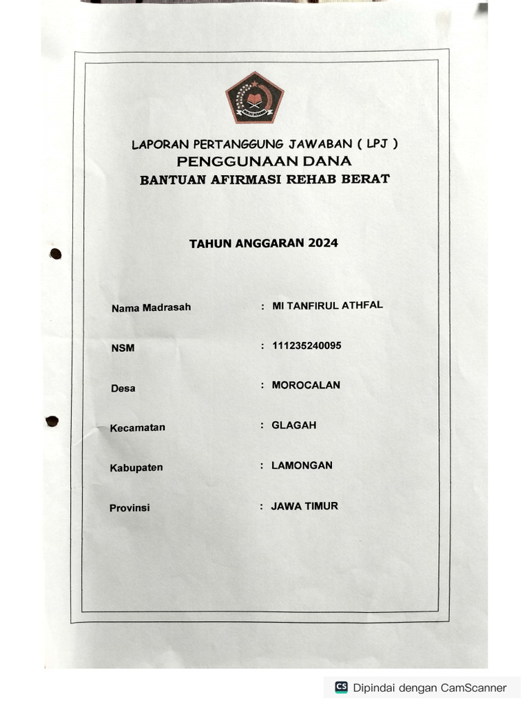 LPJ BANTUAN AFERMASI MI CALAN | PDF