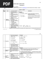 GCSE Edexcel Maths Calculator Topics | PDF | Quadratic Equation ...