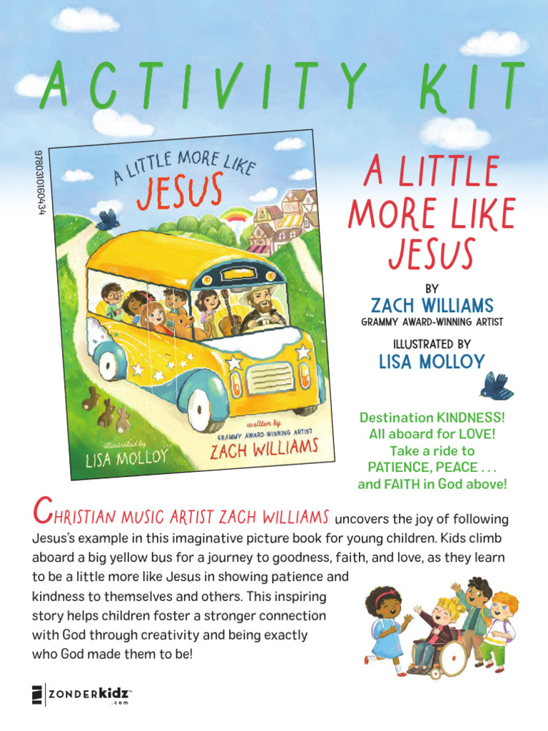 A Little More Like Jesus: Activity Kit | PDF