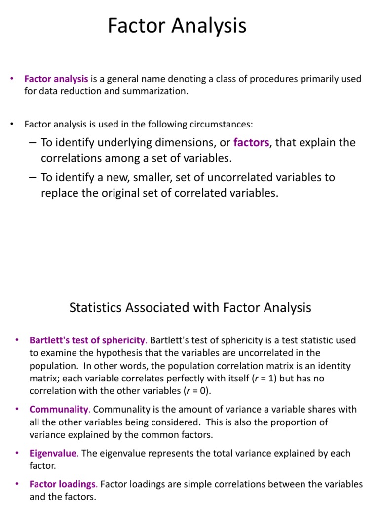 Factor Analysis Explained: A Guide to Understanding this Statistical ...