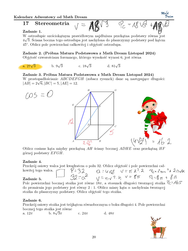 17. Stereometria | PDF