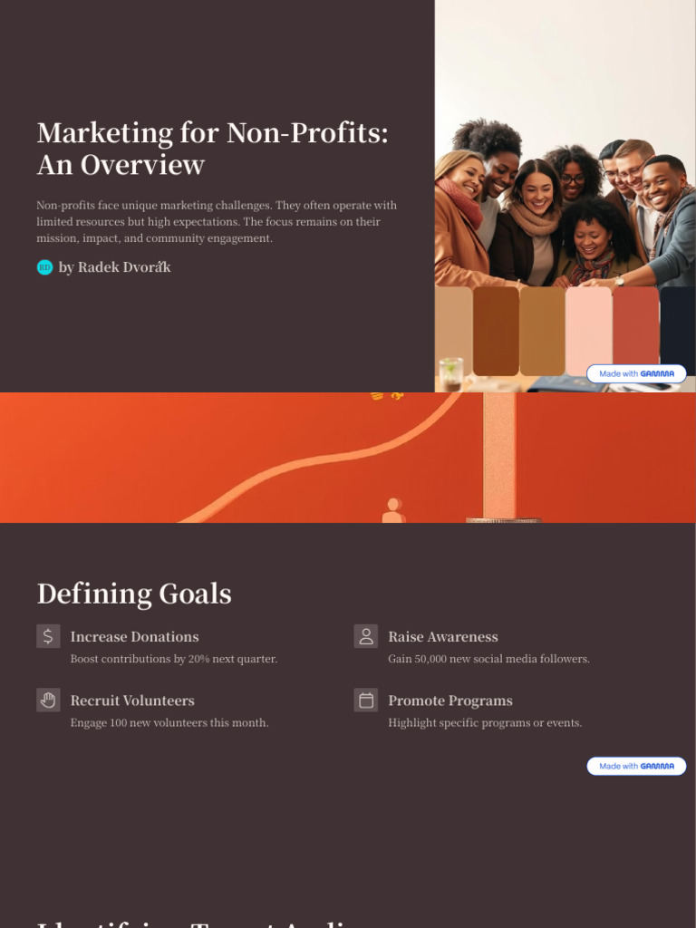 Marketing For Non Profits An Overview | PDF | Marketing | Social Media