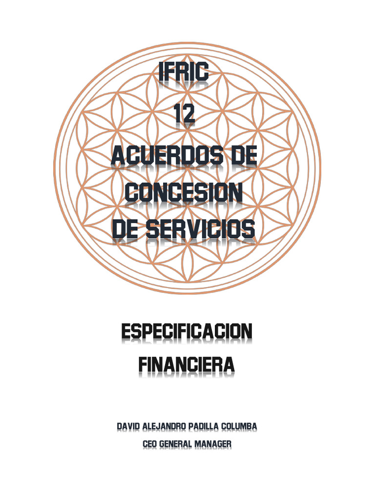 IFRIC 12: Acuerdos de Concesión de Servicios | PDF | normas ...