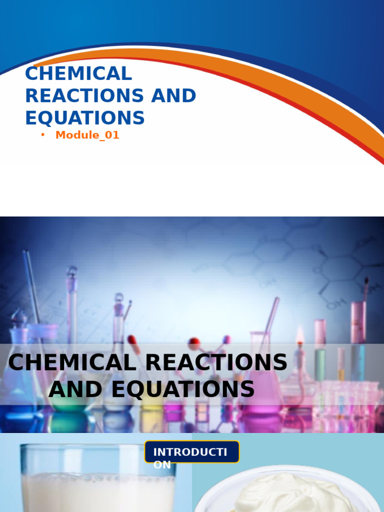 p1 Chap - 01chemical Reactions and Equations | PDF | Chemical Reactions ...
