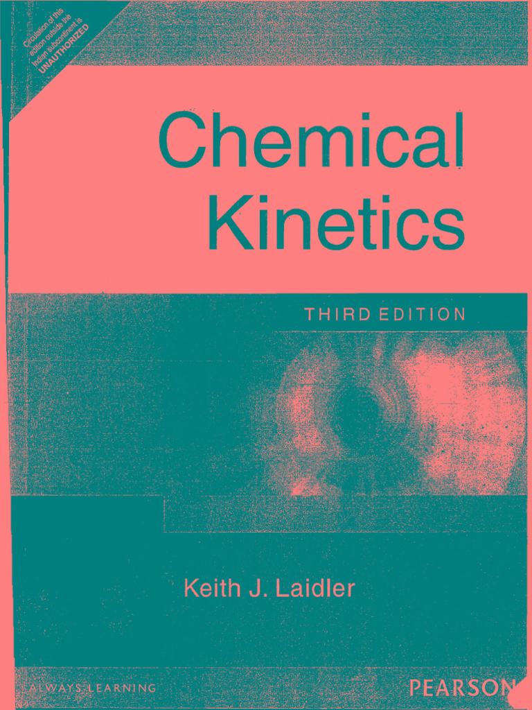 Chemical Kinetics 3rd Edition by Laidler | PDF