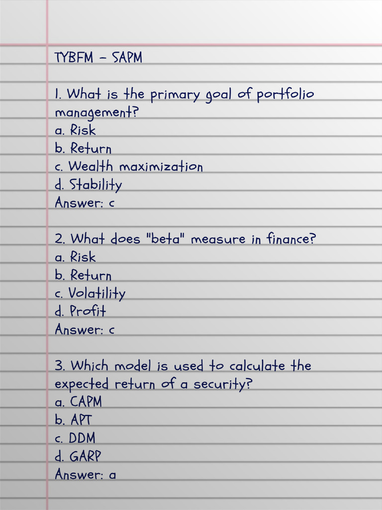 Tushar Sir Internal Question Bank | PDF