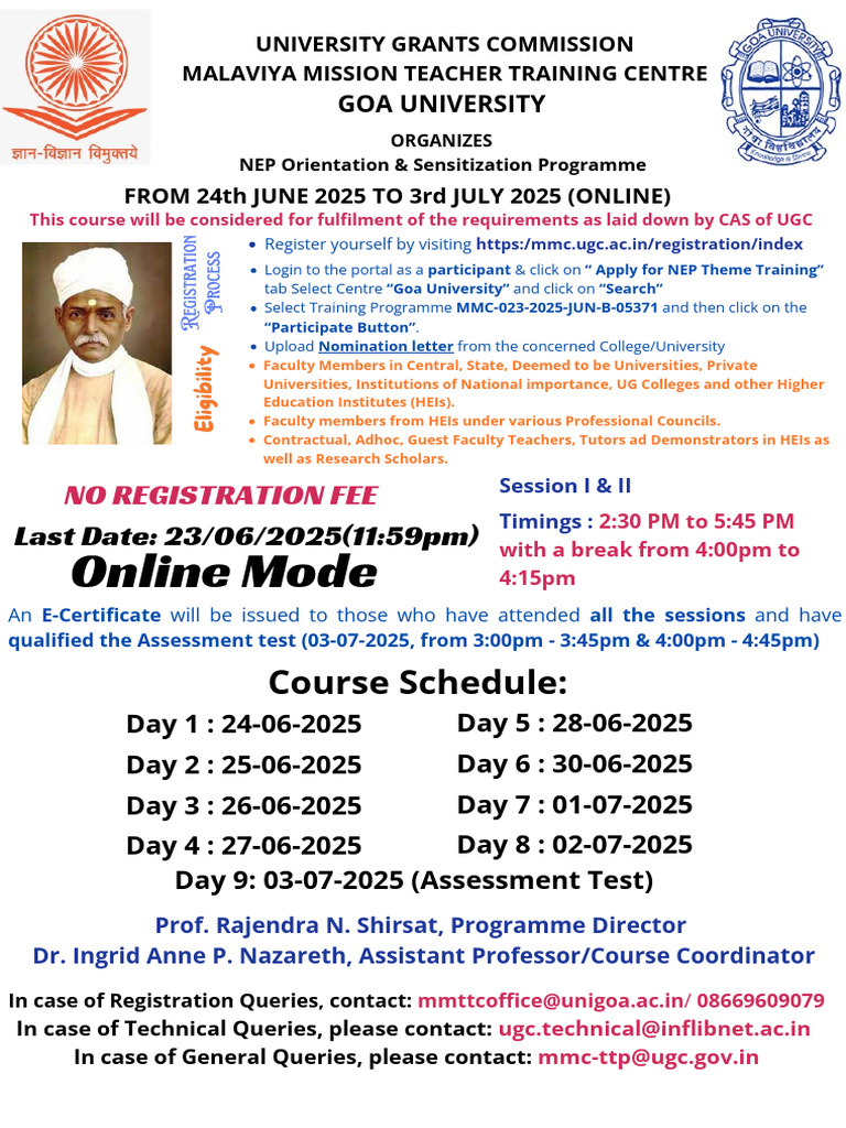 Updated Flyer - NEP JUN B 2025 | PDF | Educational Organizations ...
