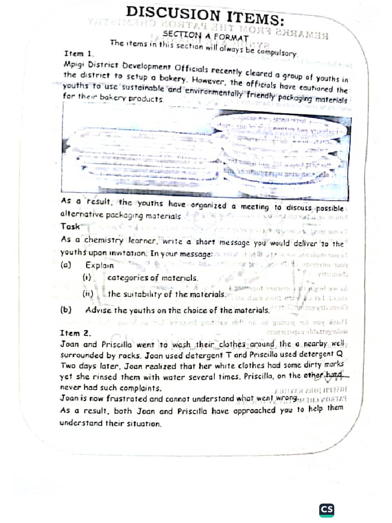 Seminar Qns O' Chem 1 and 2 | PDF