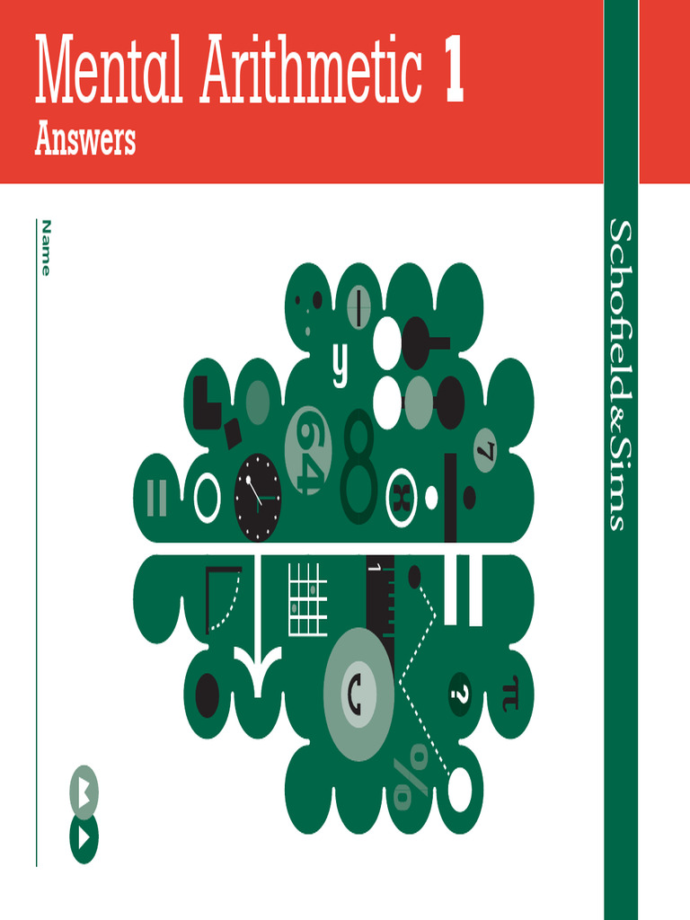 Mental Arithmetic 1 Answers | PDF | Arithmetic | Mathematics