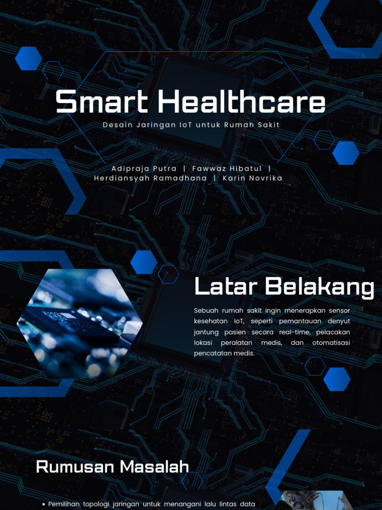 Desain Jaringan IoT Untuk Smart Healthcare - 20250410 - 105341 - 0000 - Compressed | PDF