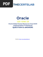 TOP 21 Oracle Fusion HCM Interview Questions | PDF | Oracle Corporation ...