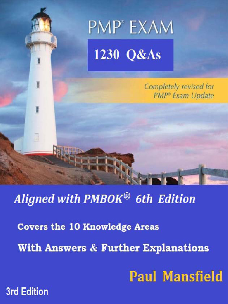 PMP Exam Questions & Answers Guide | PDF | Project Management | Net ...