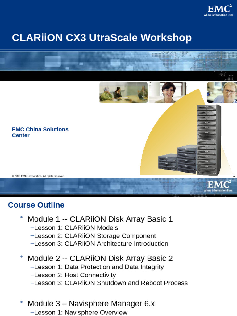 CLARiiON CX3 Training For Customers Final | PDF | Cache (Computing) | Data