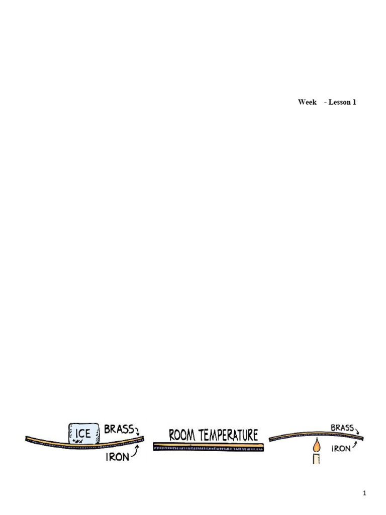 Grade 11 Integrated Science Week 2 Lesson 1 Pdf Thermostat