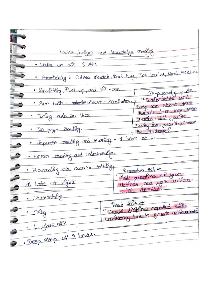 Handwritten Notes | PDF