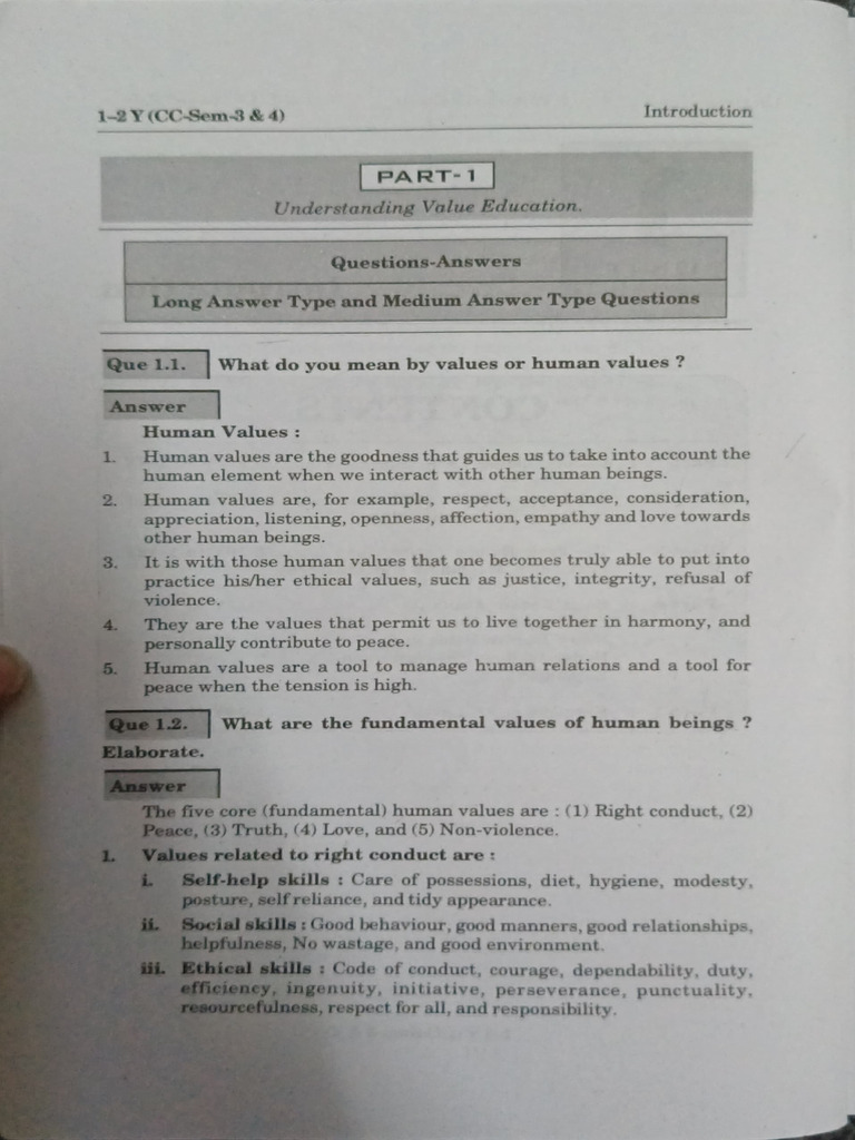 UHV Unit - 01&02 | PDF