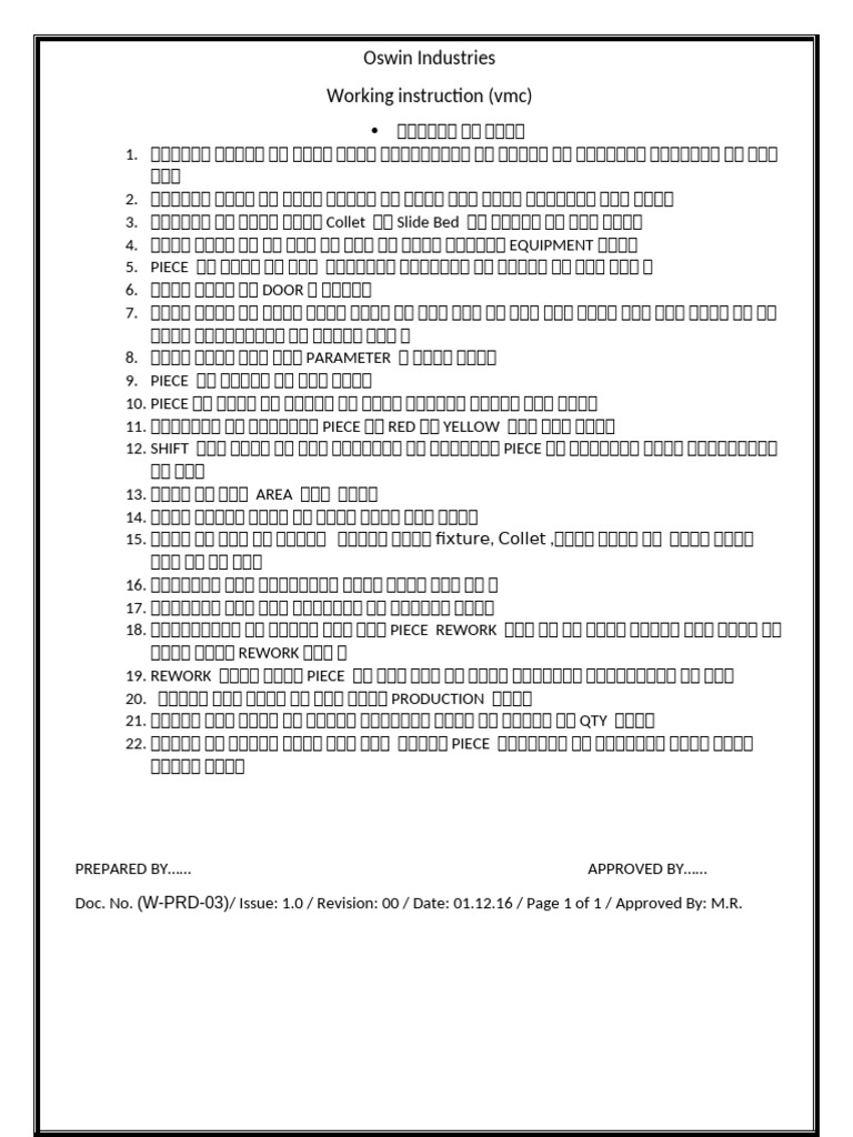 Working CNC | PDF