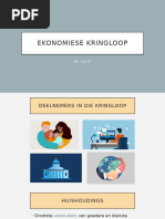 Die Ekonomiese Kringloop | PDF