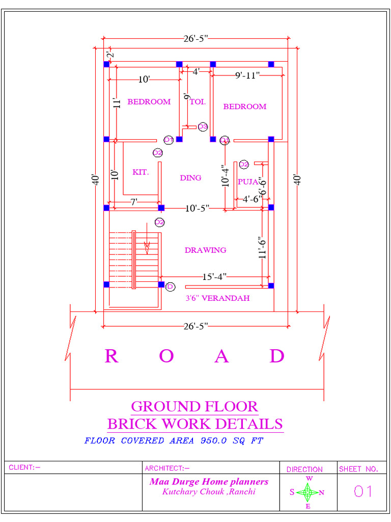Maa Durge Home Planners: Kutchary Chouk, Ranchi | PDF