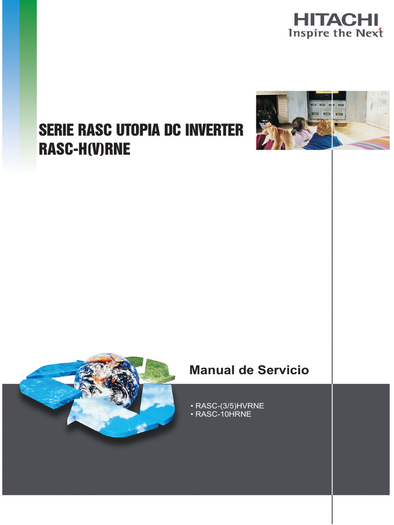 Manual de Servicio RASC UTOPIA DC Inverter | PDF | Agua | Incendios