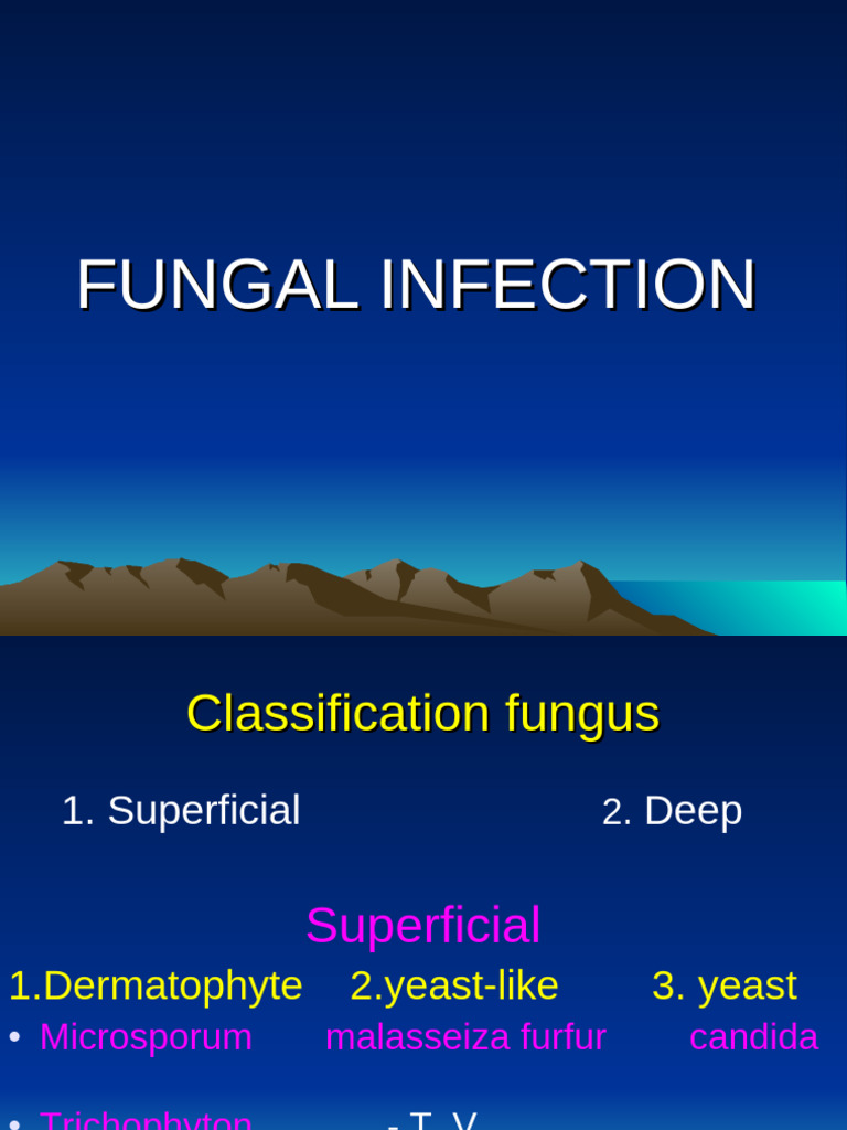 fungal infection 1 | PDF | Medical Specialties | Mycology