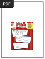 Year 11 Spelling List | PDF
