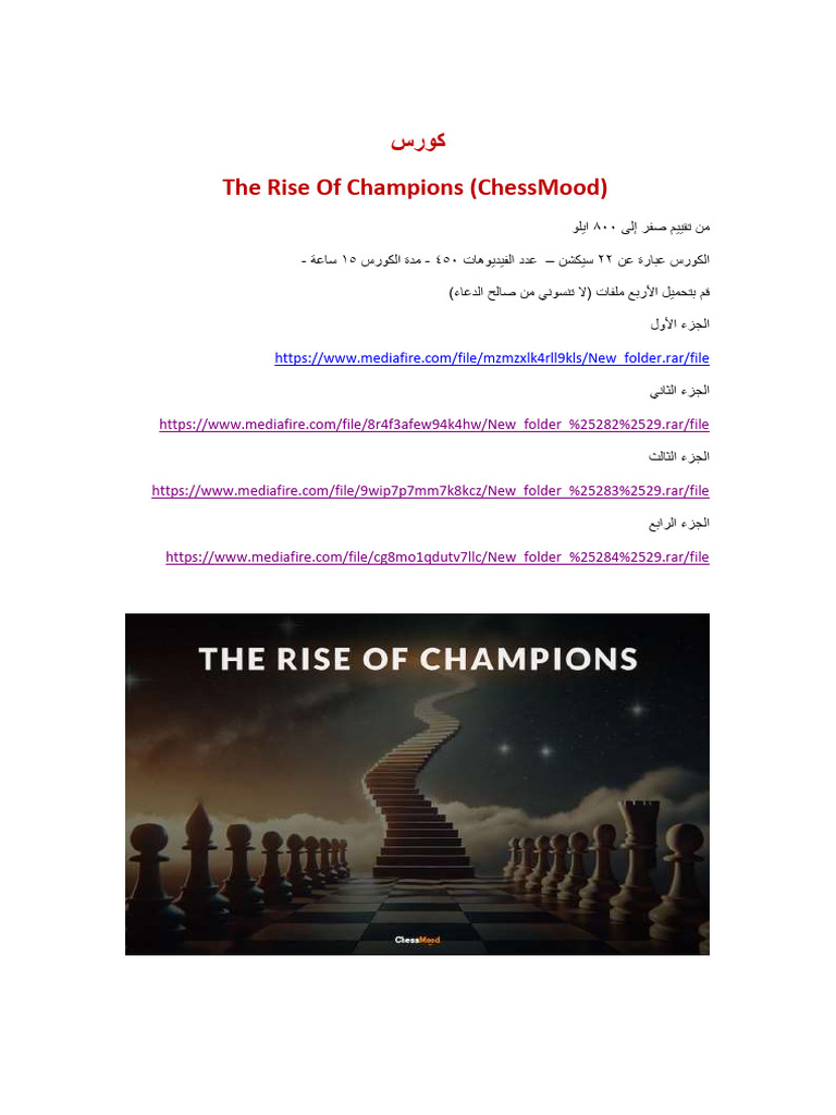 The Rise of Champions | PDF