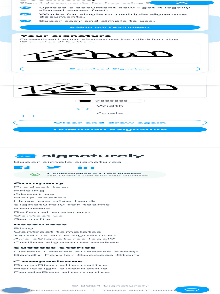 Draw Your Online Signature Signaturely | PDF
