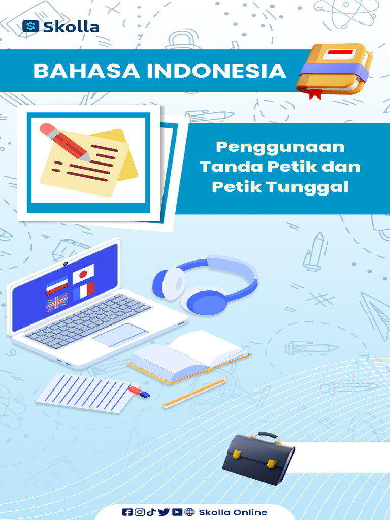 Penggunaan Tanda Petik Dan Petik Tunggal - 1709777061300 | PDF