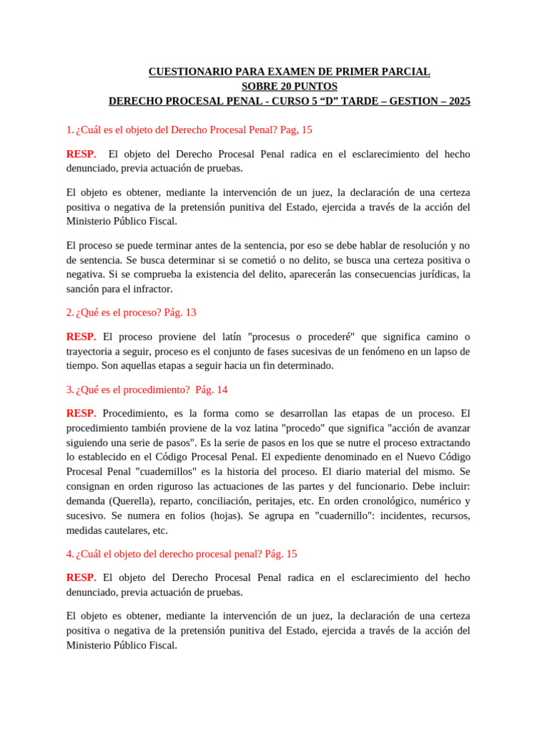 Procesal Pag. | PDF | Derecho penal | Extradición