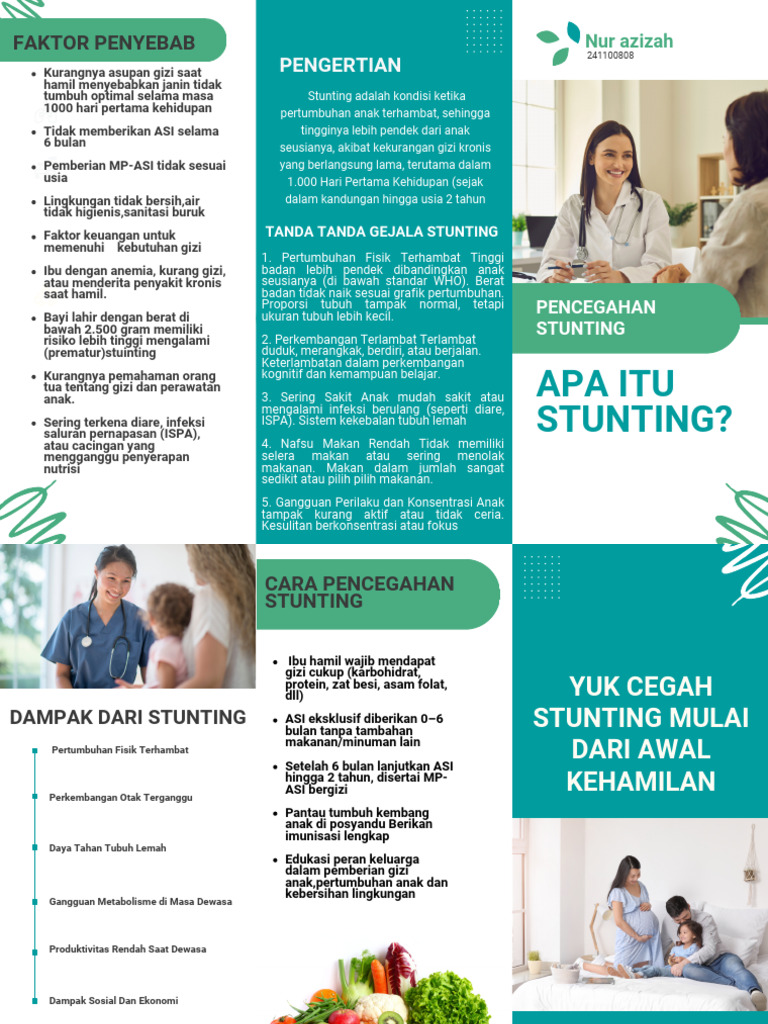 Leaflet Stunting 2 | PDF
