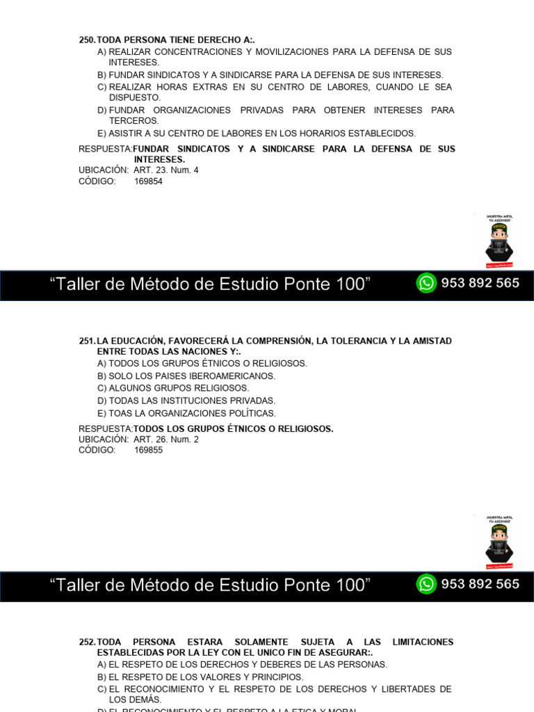 Declaracion Universal de Los Derechos Humanos | PDF | Libertad ...