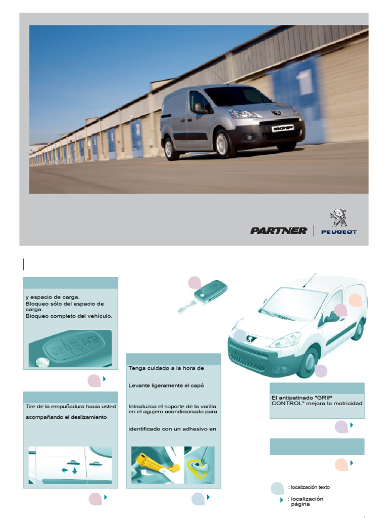 Peugeot Partner | PDF | Aire acondicionado | Líquidos