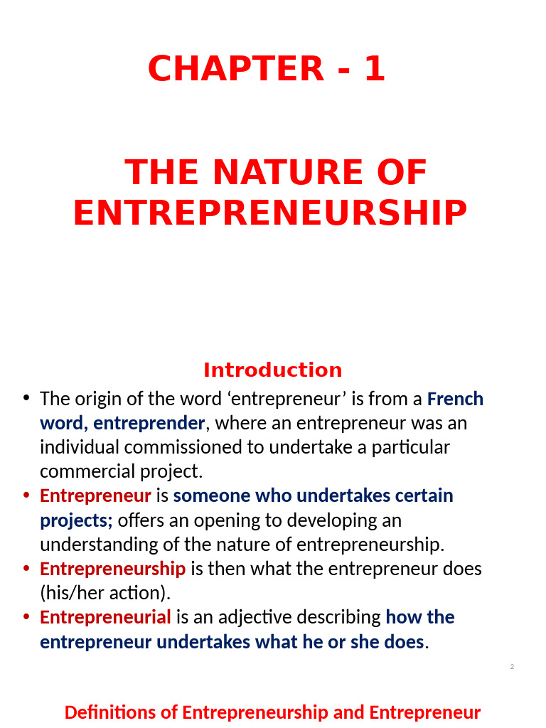 Understanding Entrepreneurship Basics | PDF | Entrepreneurship | Creativity